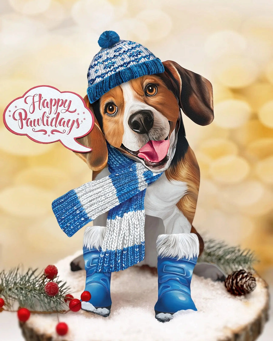 Pop-Up Beagles: Festive Paper Pets & Pop-Up Cards | FreshCut Paper