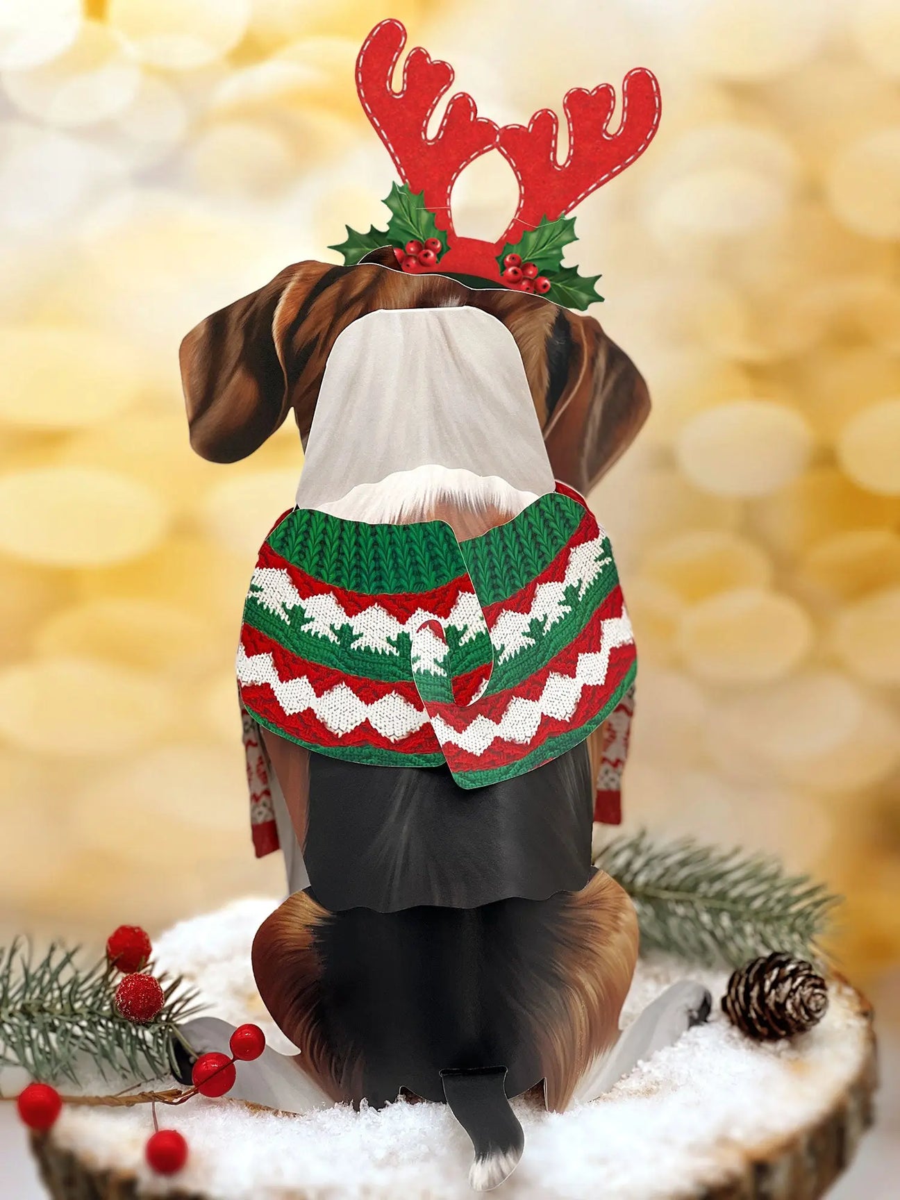 Pop-Up Beagles: Festive Paper Pets & Pop-Up Cards | FreshCut Paper