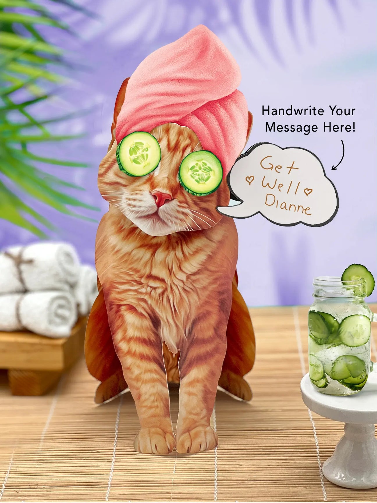 Pop-Up Orange Tabby Cat - Adorable Paper Pets by FreshCut – FreshCut Paper