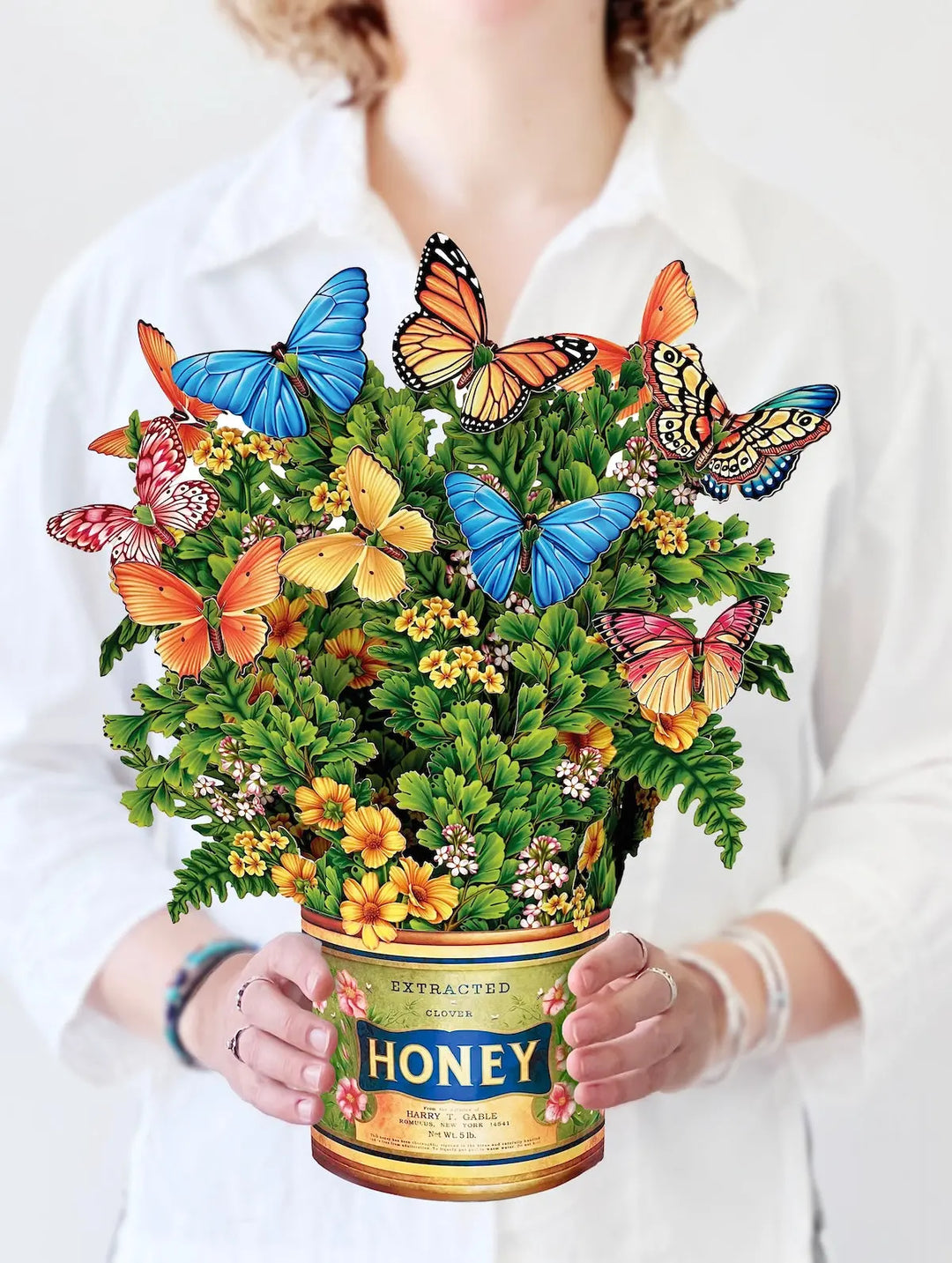 Butterflies & Buttercups Paper Flower Bouquet | FreshCut Paper Blooms
