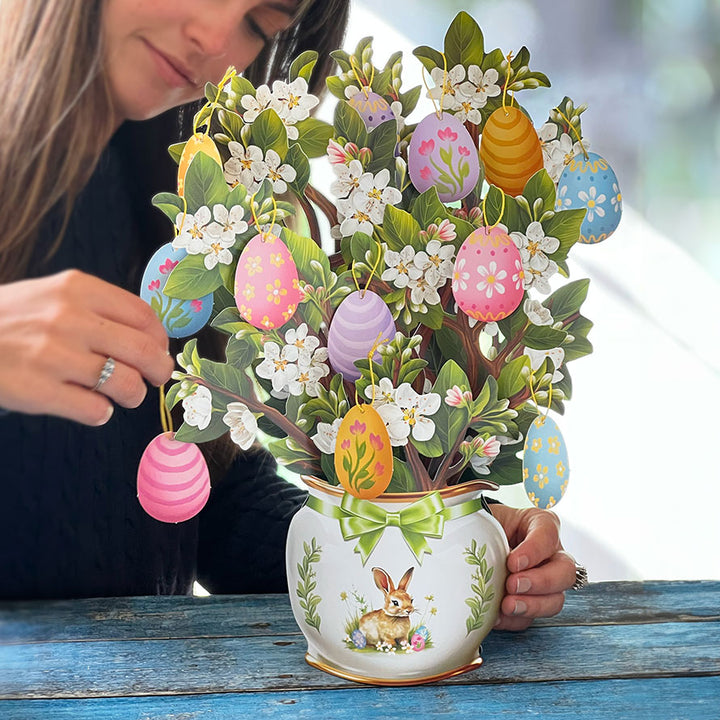 FreshCut Paper Pop Up Easter Egg Tree