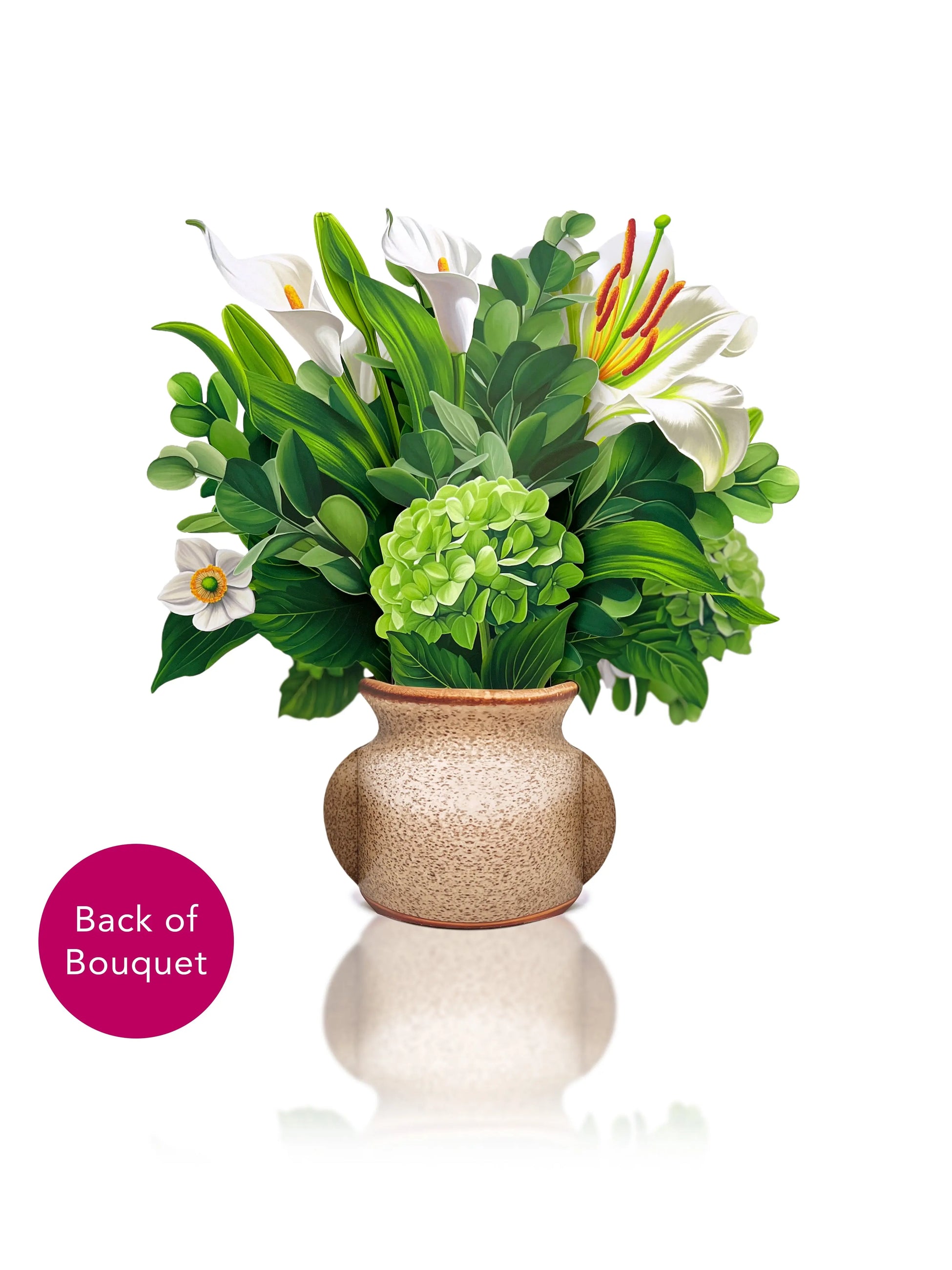 Ivory & Sage Paper Flower Bouquet | FreshCut Paper Floral Décor