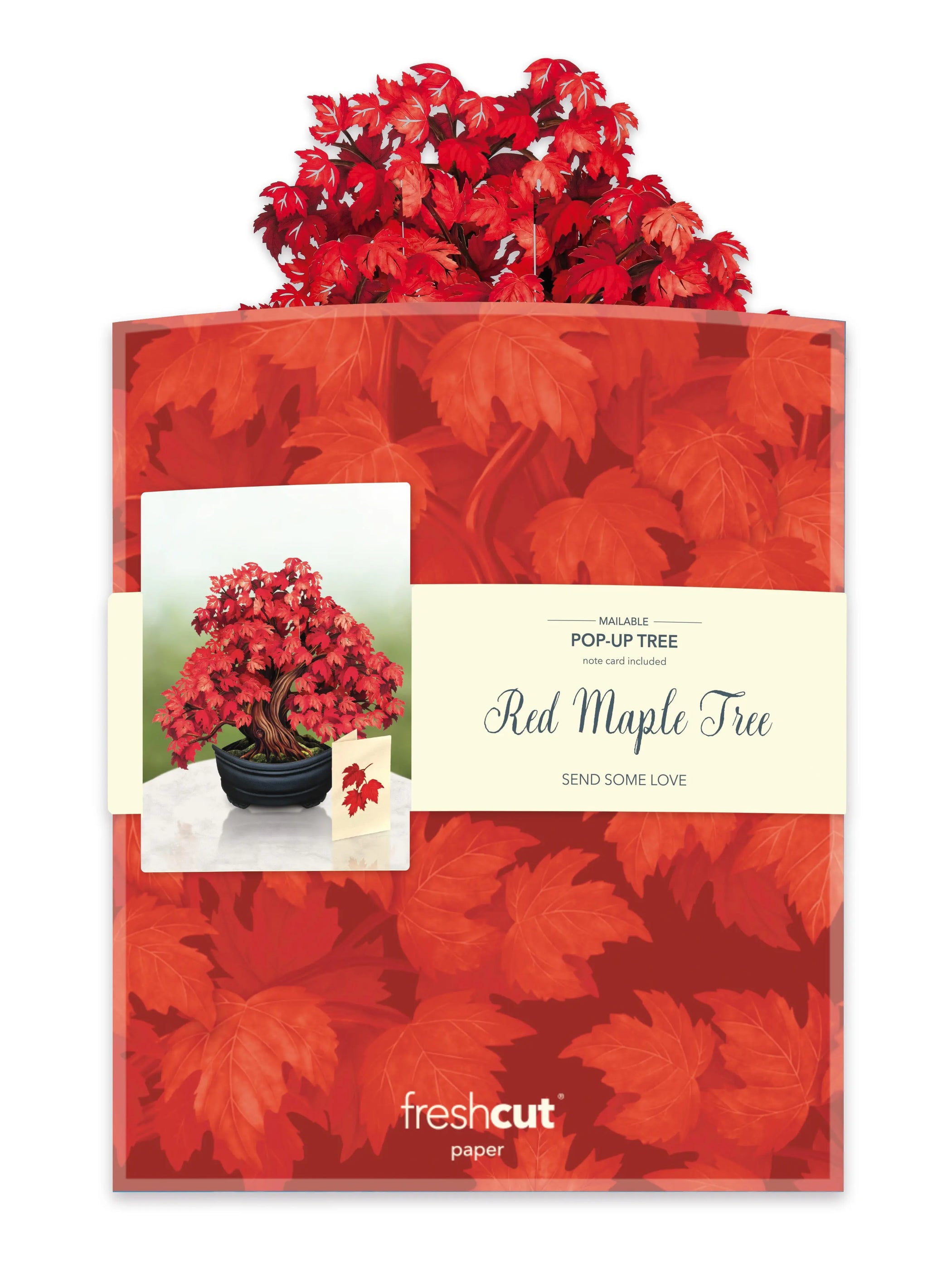 Red Maple Tree Paper Flower Bouquet | FreshCut Paper Nature Décor