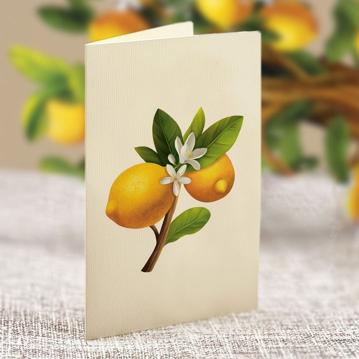 FreshCut Paper Pop Up Lemon Blossom Tree