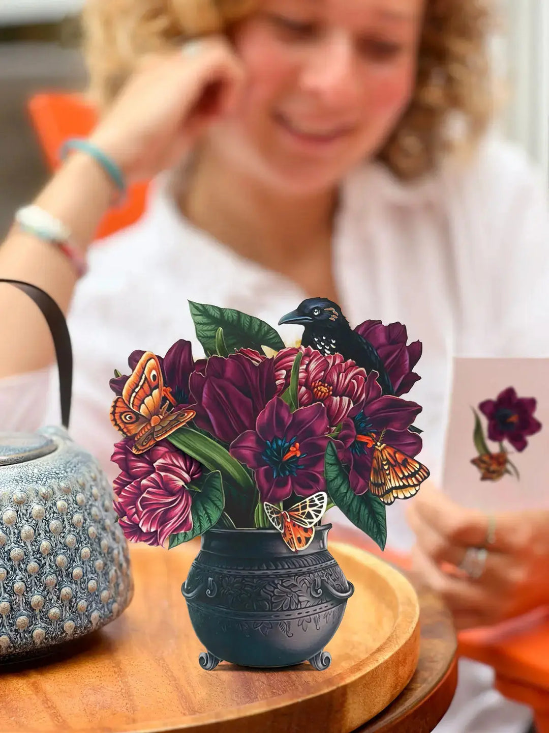 Mini Moonlight Garden Bouquet | FreshCut Paper: Enchanting Floral Delight