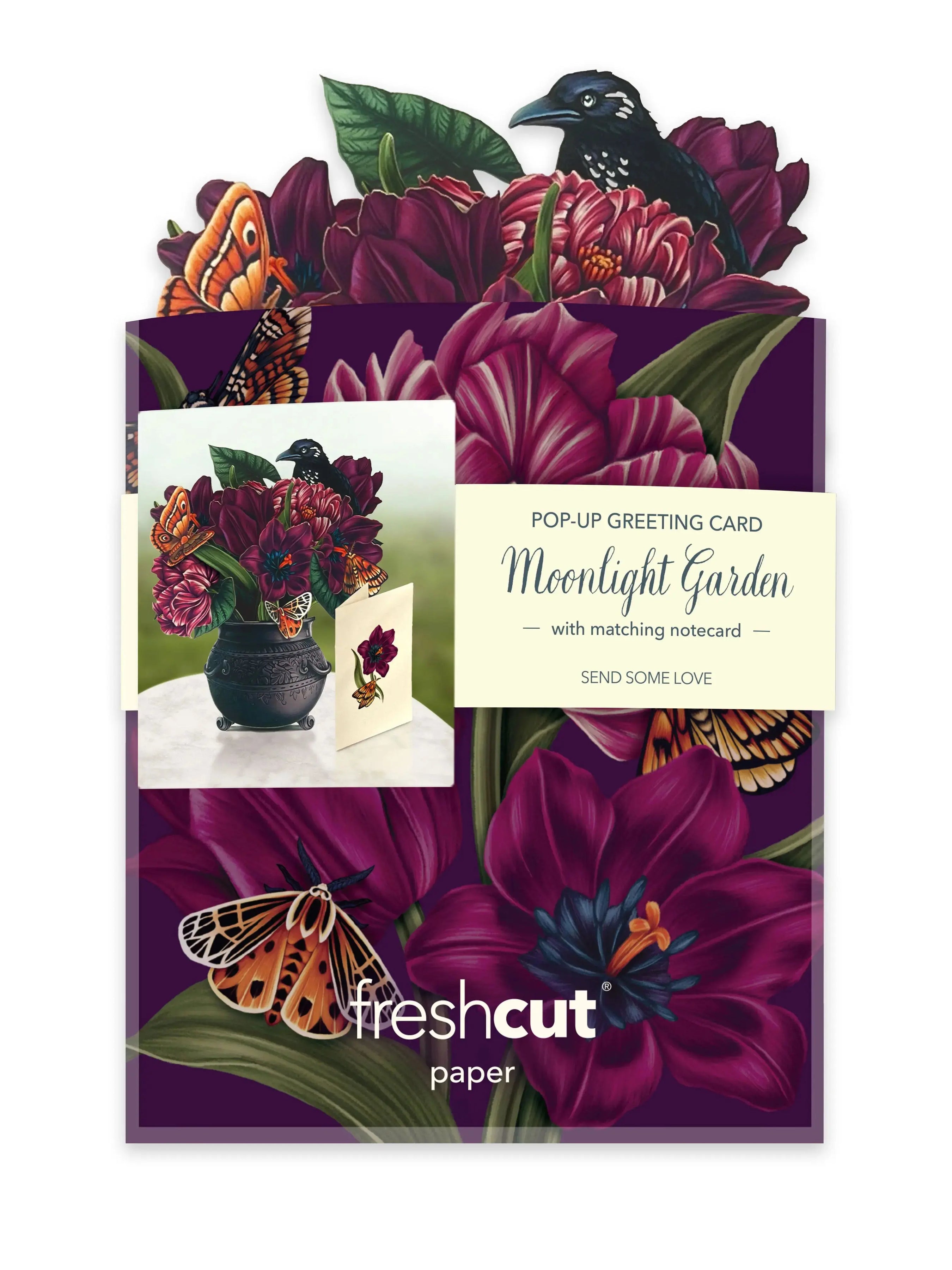 Mini Moonlight Garden Bouquet | FreshCut Paper: Enchanting Floral Delight