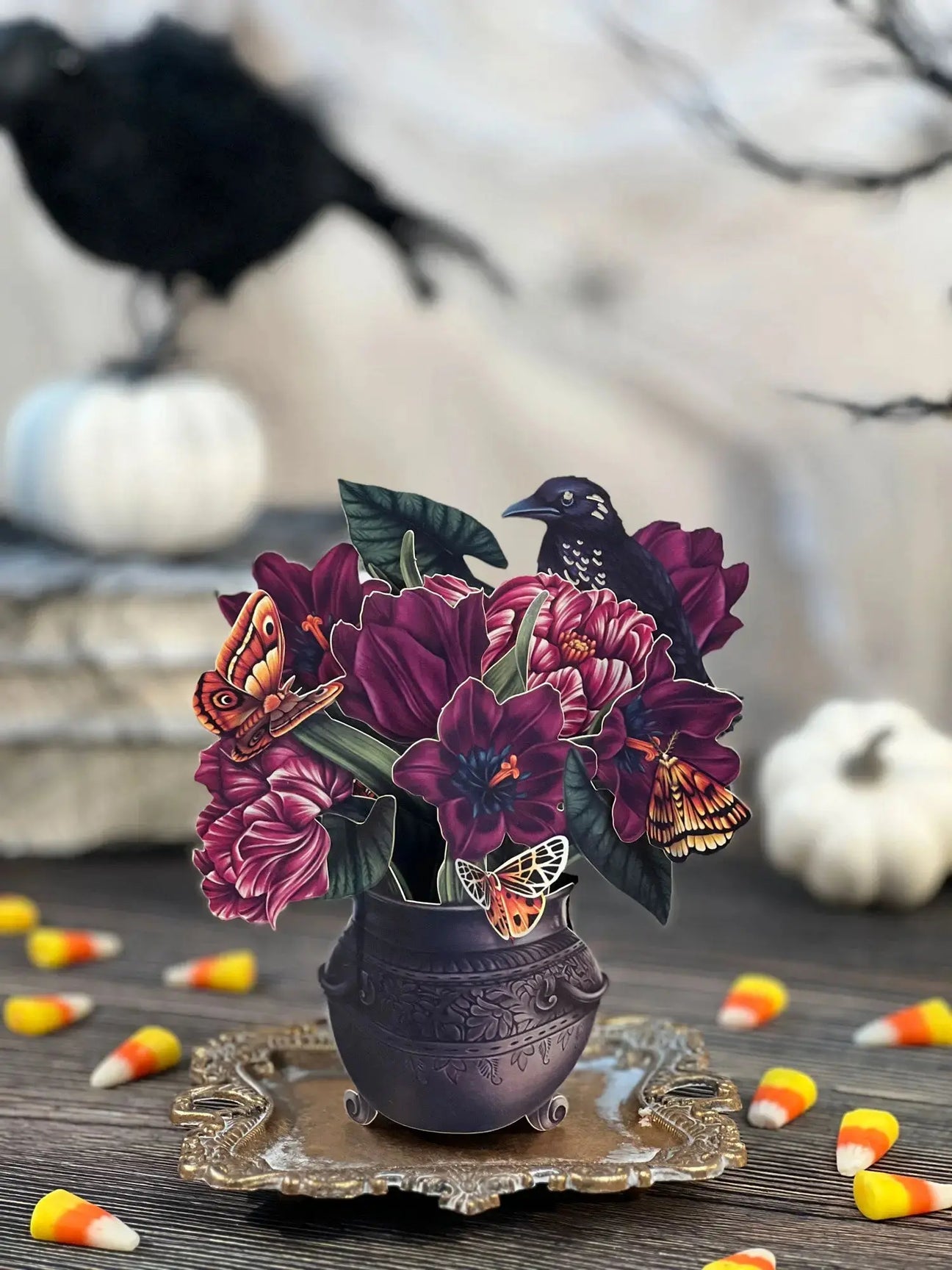 Mini Moonlight Garden Bouquet | FreshCut Paper: Enchanting Floral Delight