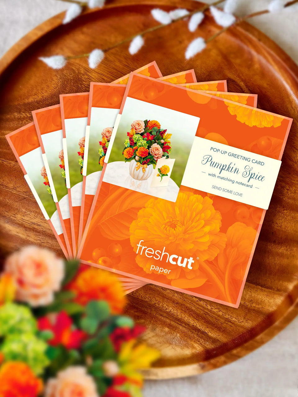 Mini Bouquet Pop-Up Cards | FreshCut Paper 3D Flower Gifts