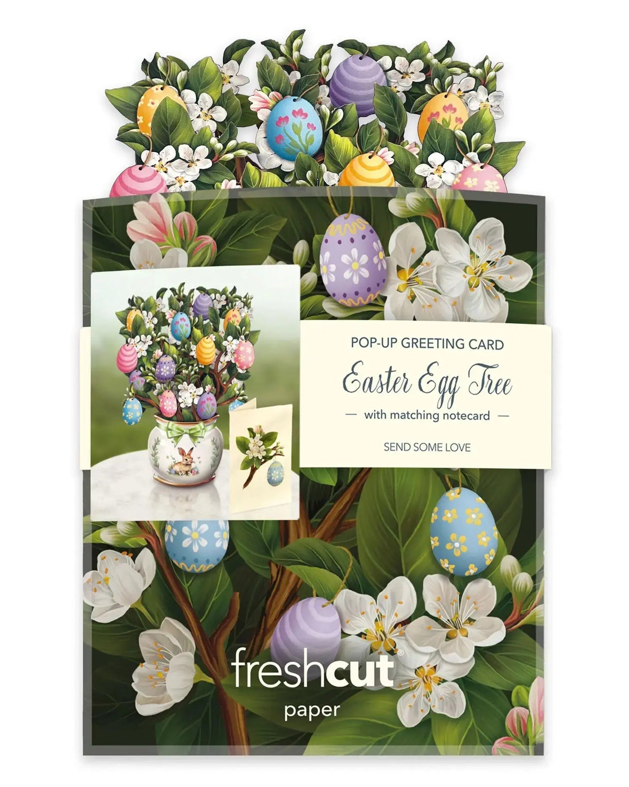Mini Easter Egg Tree | FreshCut Paper 3D Spring Pop-Up Bouquet