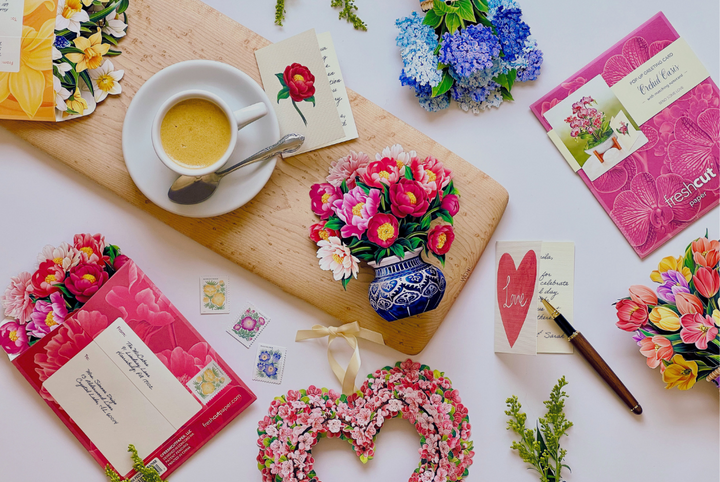 About Us | FreshCut Paper – Eco-Friendly Pop-Up Cards & Paper Bouquets