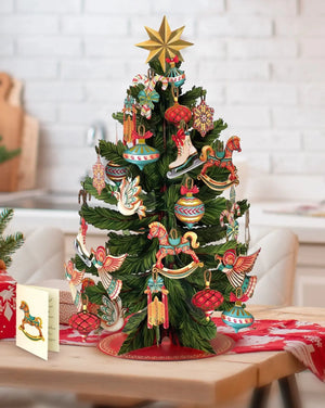 FreshCut Paper 3D Pop Up Christmas Tree