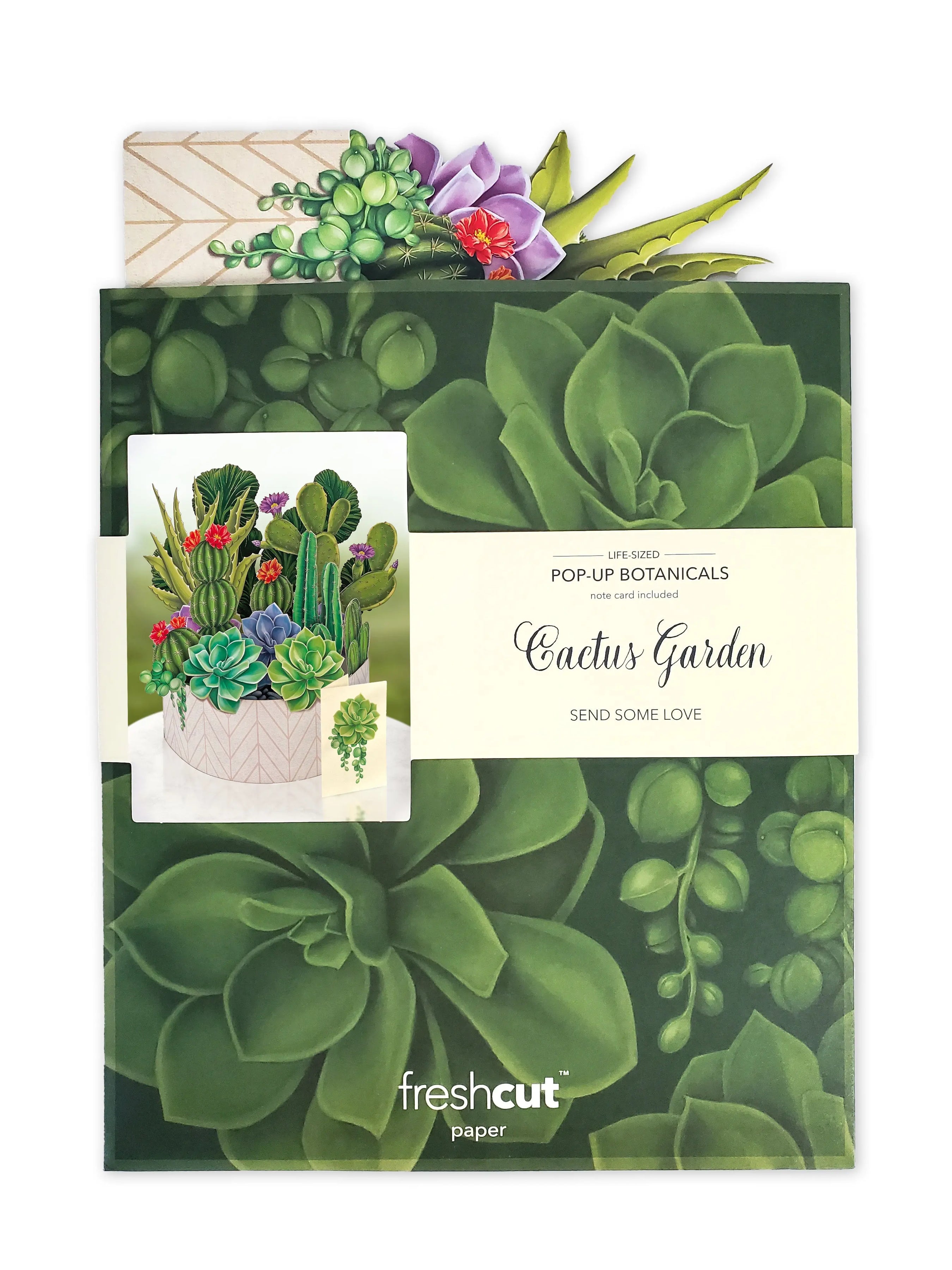 Cactus Garden Paper Flower Bouquet | FreshCut Paper Desert Elegance