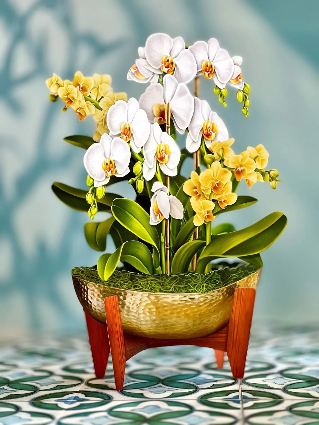 Serenity Orchid Paper Flower Bouquet | FreshCut Paper Elegance