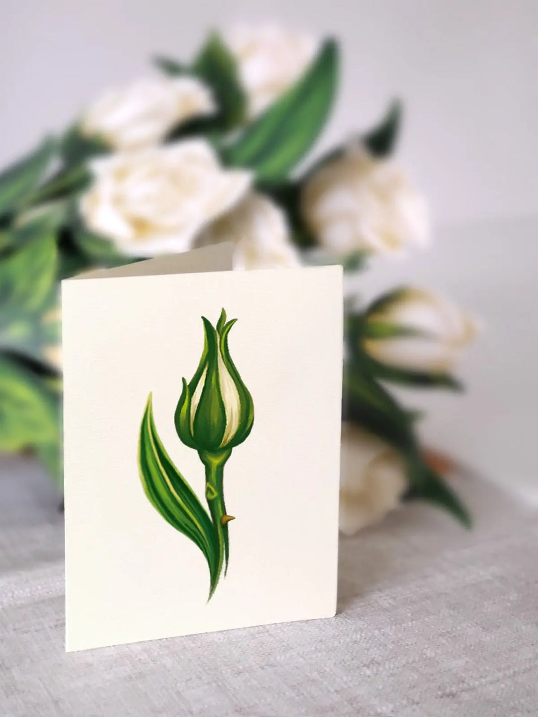 White Roses Paper Flower Bouquet | Elegant Floral Design by FreshCut Paper